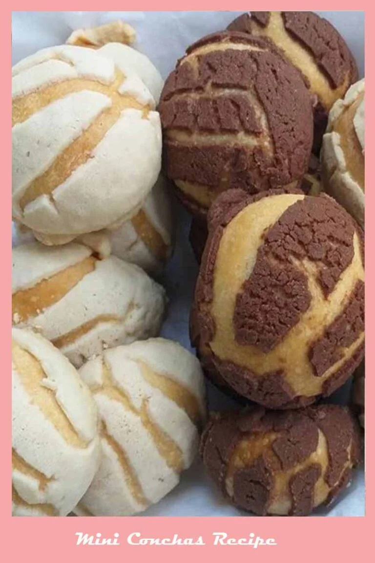 How To Make A Deliciously Sweet Mini Conchas Recipe - You'll Love Them ...