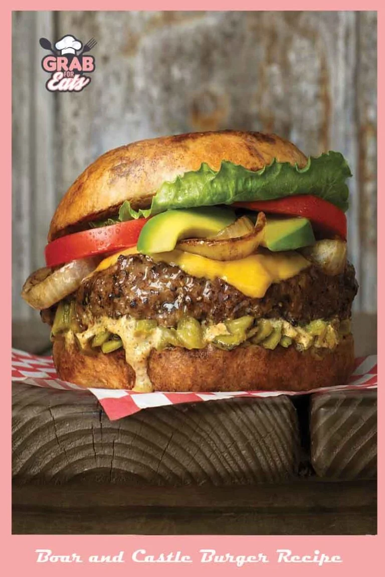 Boar And Castle Burger Recipe - 2025