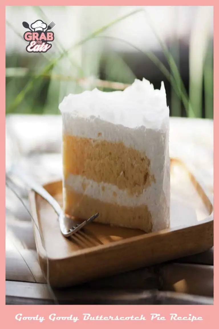 Goody Goody Butterscotch Pie Recipe - 2025