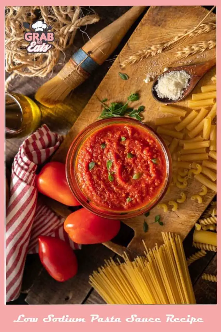 The Quickest Low Sodium Pasta Sauce Recipe For Healthy Diet