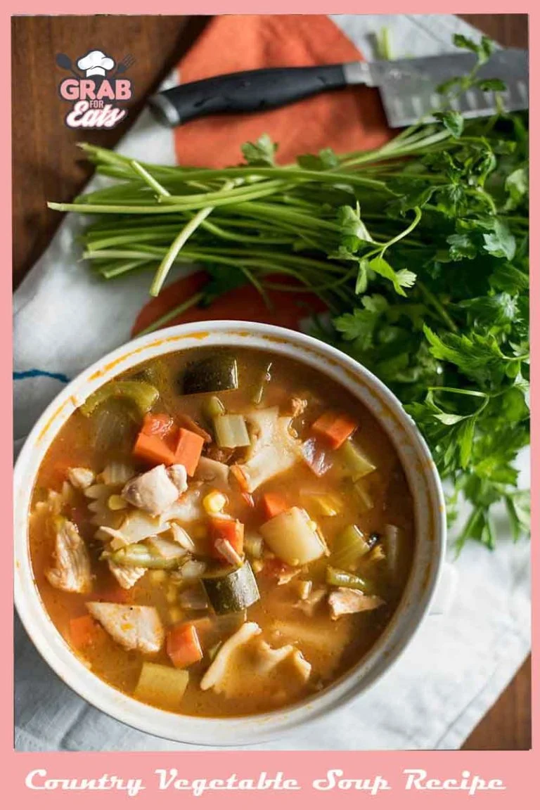Country Vegetable Soup Recipe - A Healthy And Delicious Diet